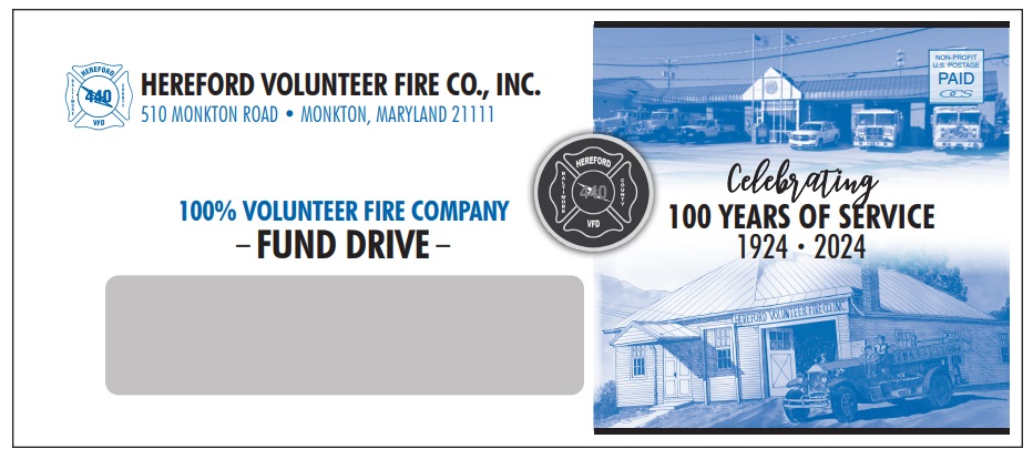 Support Our 2024 Fund Drive! - Hereford Volunteer Fire Company